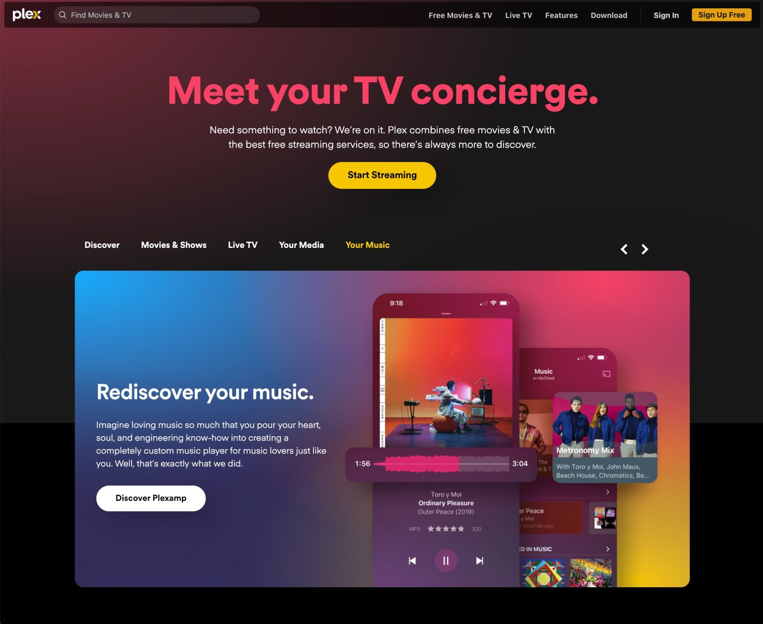Plex TV 网页版官方入口｜Plex 下载｜功能强大的媒体管理和流媒体平台