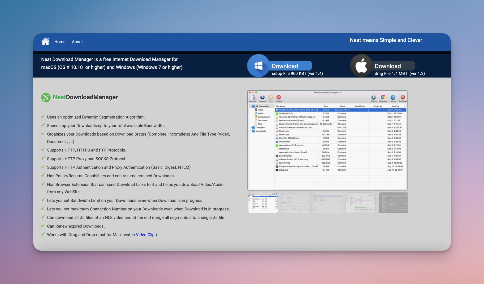 Neat Download Manager 中文官网入口｜NDM下载器